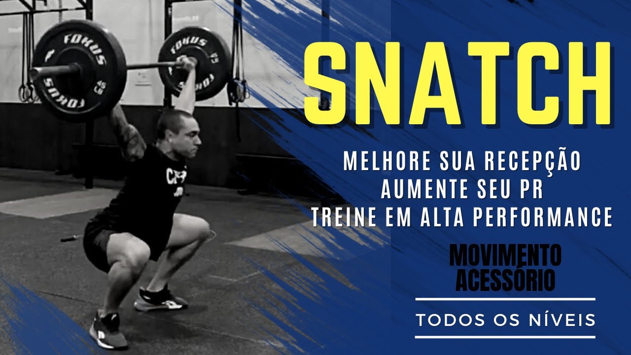 SNATCH CROSSFIT - EXERCÍCIO ACESSÓRIO SNATCH DROP - YouTube
