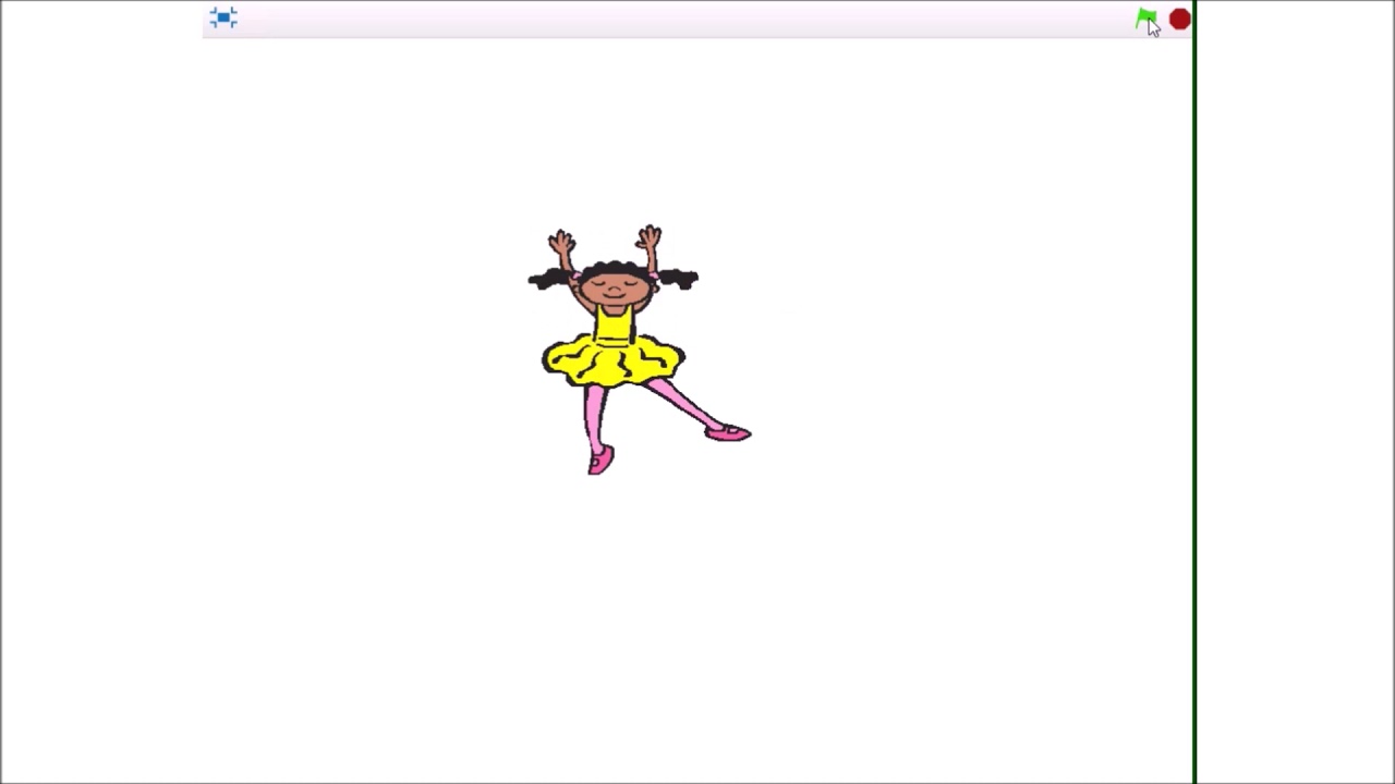 La bailarina - Scratch - YouTube