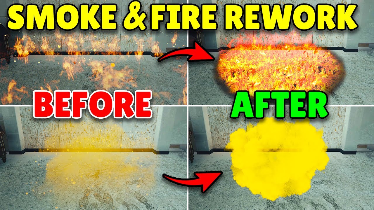 NEW FIRE & SMOKE Rework Concept FIXES This HUGE PROBLEM in Rainbow Six ...