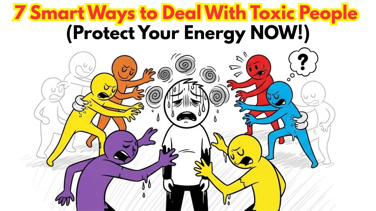 7 Smart Ways to Deal With Toxic People (Protect Your Energy NOW!) - YouTube
