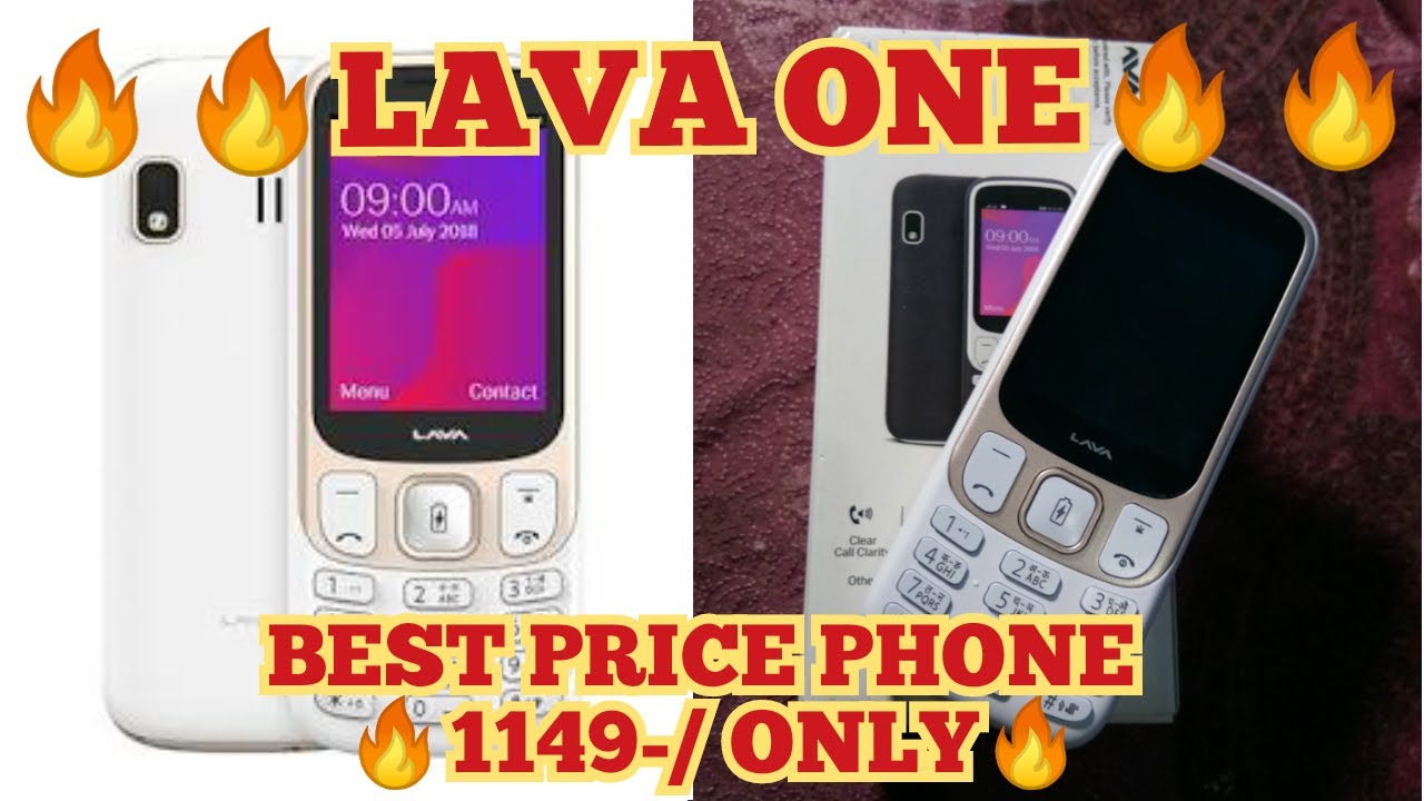 Lava One Mobile | Unboxing & Quick Review | Lava Keypad Mobile | Keypad ...