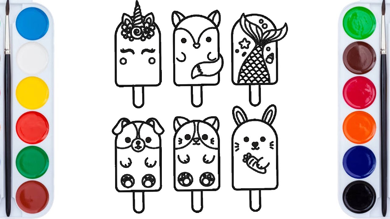 Easy & Fun How to Draw Delicious Ice Cream! - YouTube