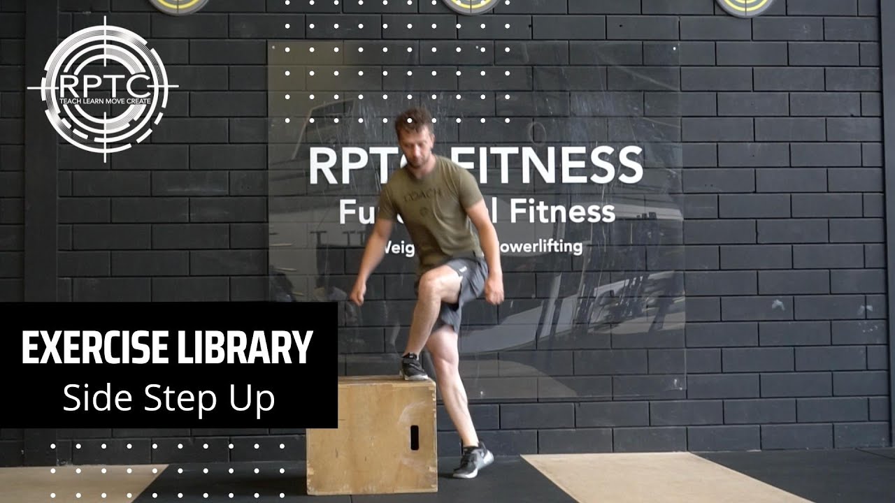 Side Step Up - RPTC Exercise Library - YouTube