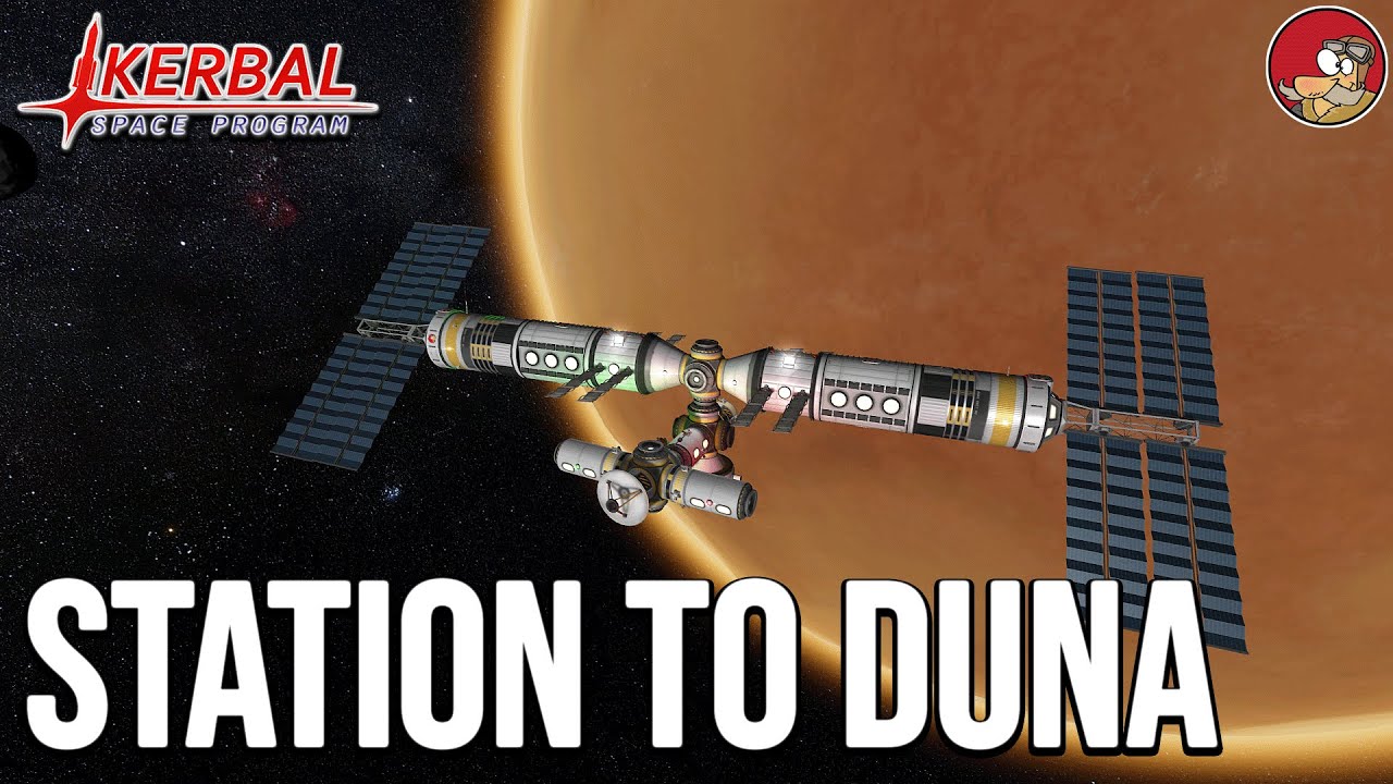 KSP - Space Station Mission to Duna - YouTube