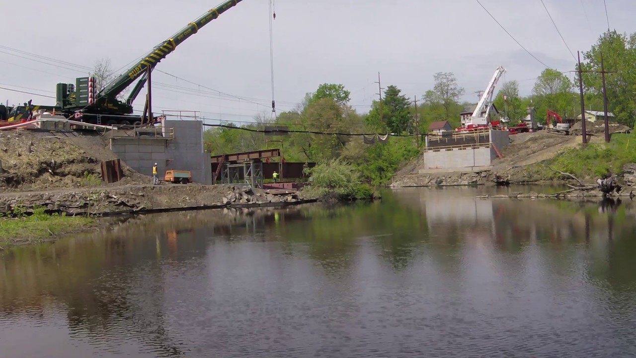 High Falls Bridge Update (Time Lapse) May 16, 2017 - YouTube