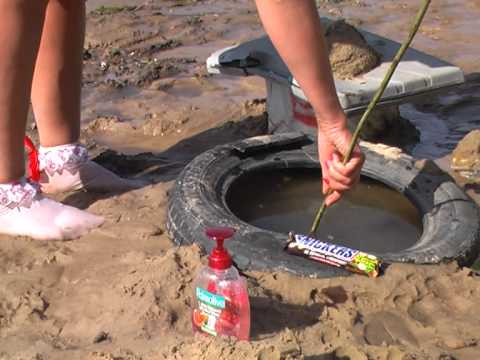 wet&muddy socks
