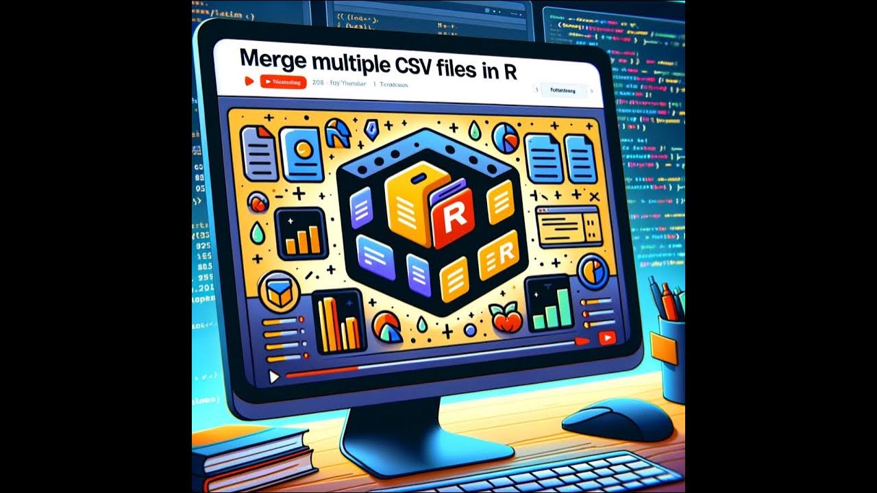 How To Merge Multiple Csv Files Using R By Dr Jayanta Das Ii Combined Excel Files Youtube