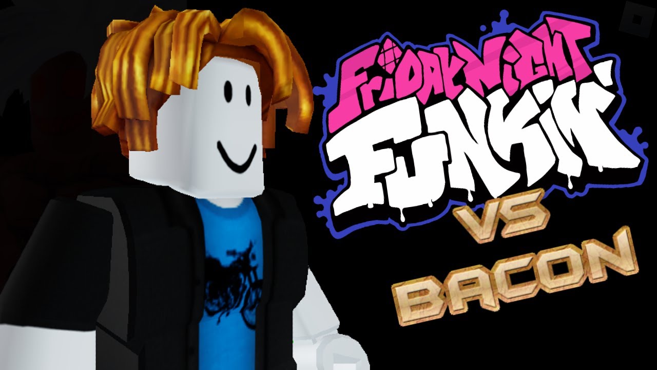 Roblox Basically FNF Bacon History Mod Walkthrough - YouTube