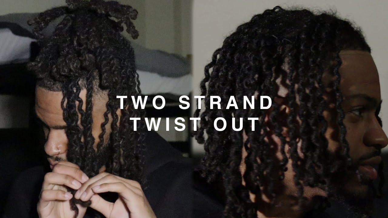 TWO STRAND TWIST OUT ON MY LOCS | DREADLOCK TRANSFORMATION - YouTube