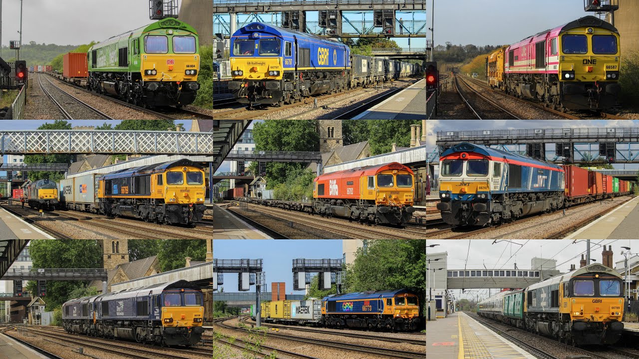 Class 66 Liveries of 2021 - YouTube