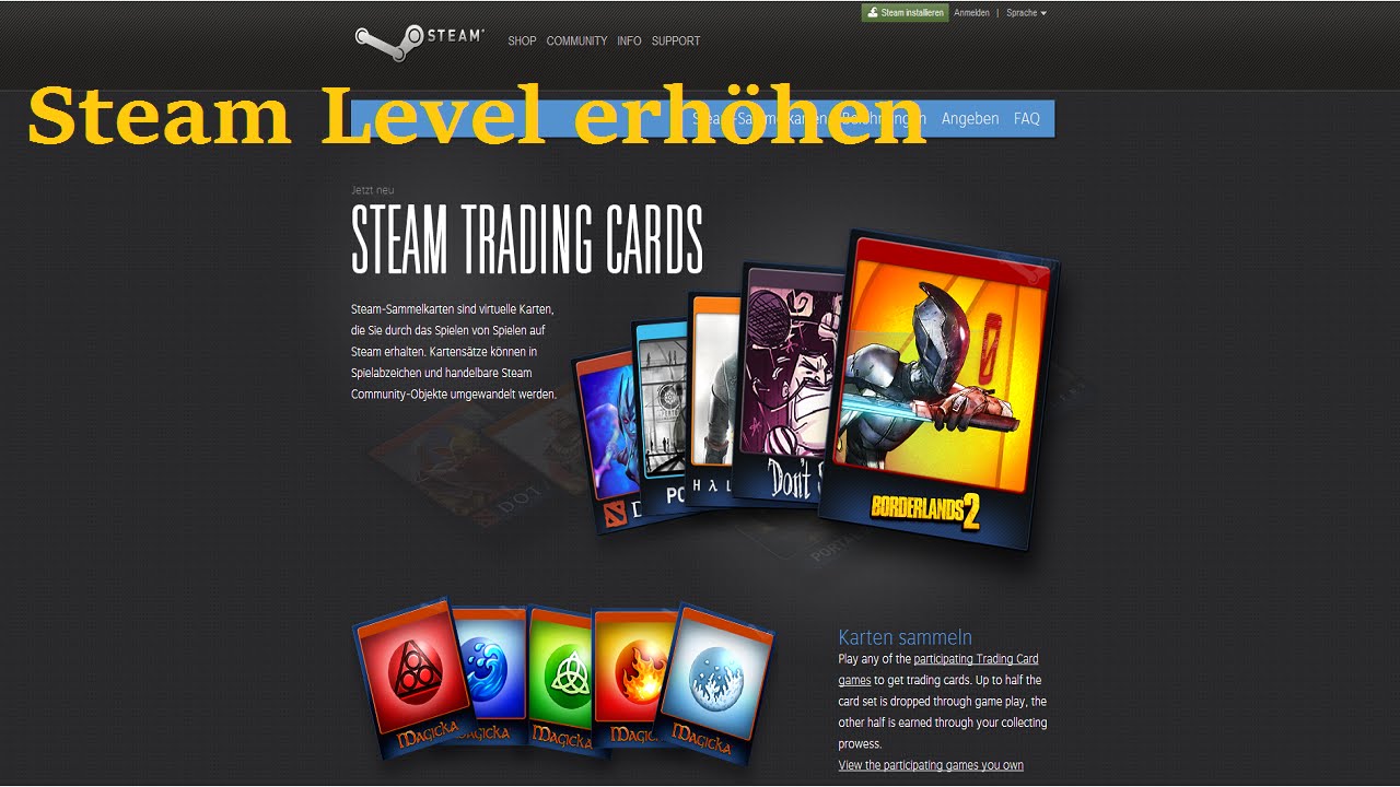 [GUIDE] Steam Account Leveln (Wie erhöhe ich mein Steam level/How to ...