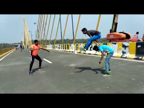 (Manohar parrikar )ATAL SETU Goa longest bridge ROPE SKIPPING - YouTube