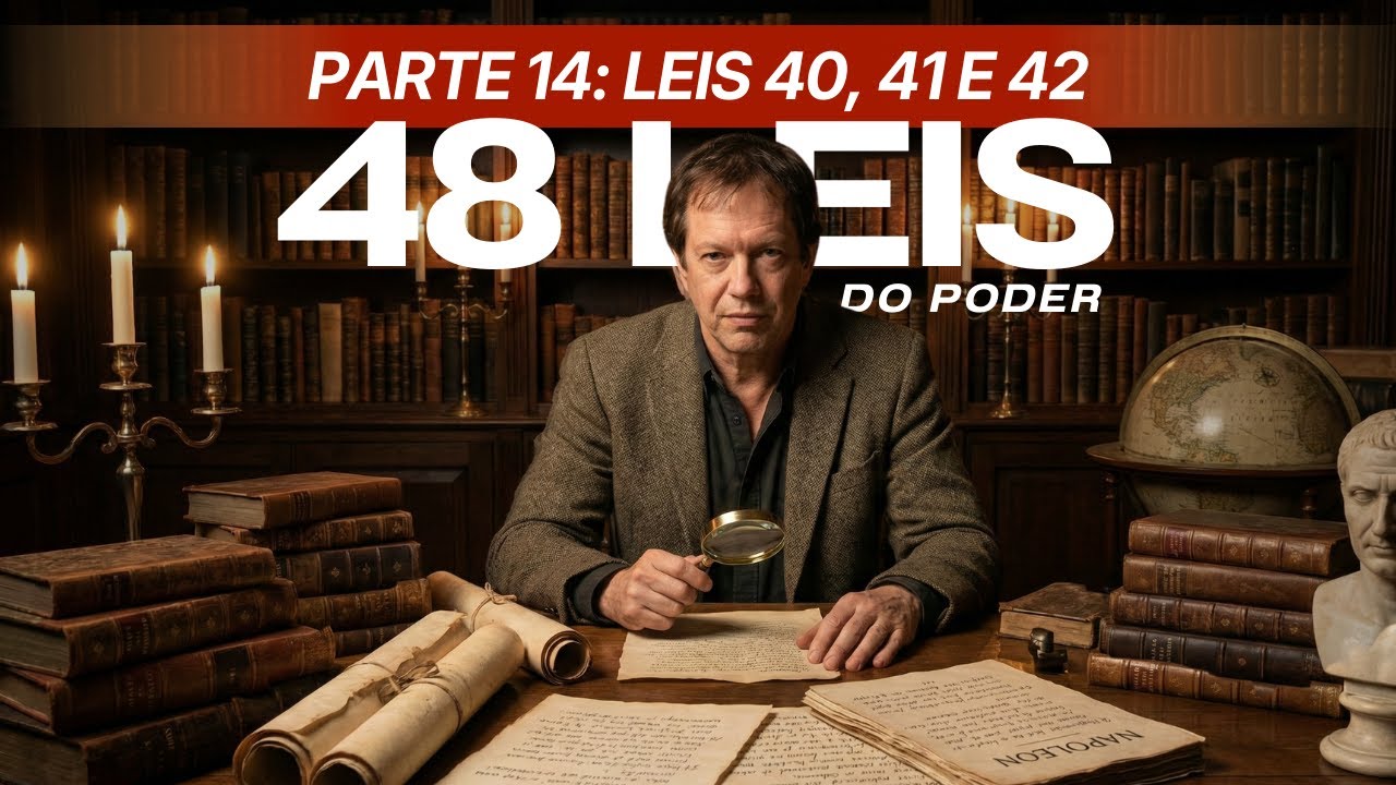 Parte 14: 48 Leis do poder - Leis 40, 41 e 42 Reveladas - YouTube