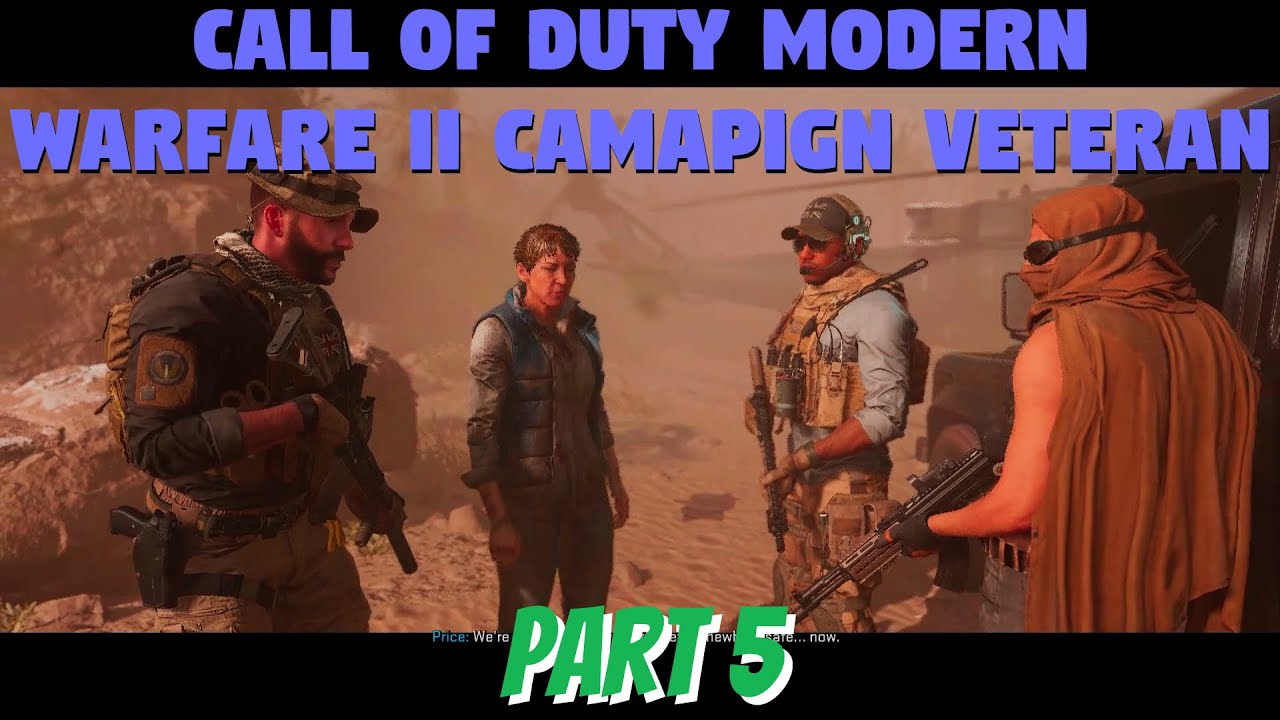 Call of Duty®: MW II Campaign VETERAN!!! "Violence & Timing" - YouTube