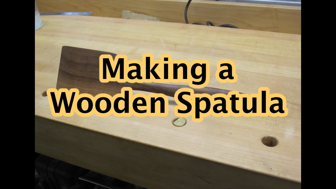 Making a Wooden Spatula - YouTube
