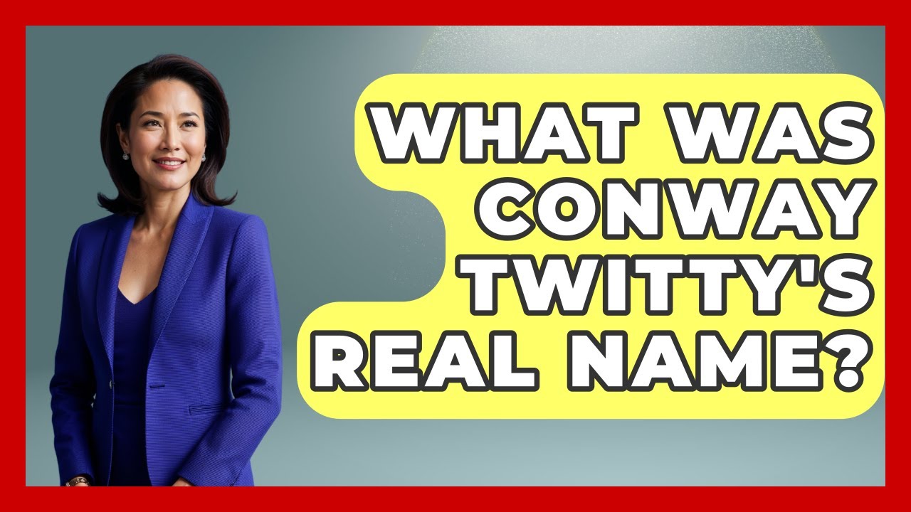 What Was Conway Twitty's Real Name? - Im a 50s Baby - YouTube