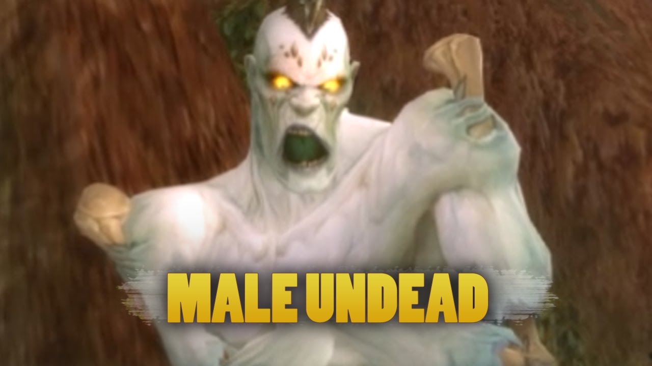 World of Warcraft: Warlords of Draenor Beta - Updated male undead ...