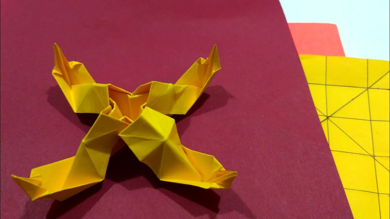 Origami paper Drone Part-2 - YouTube