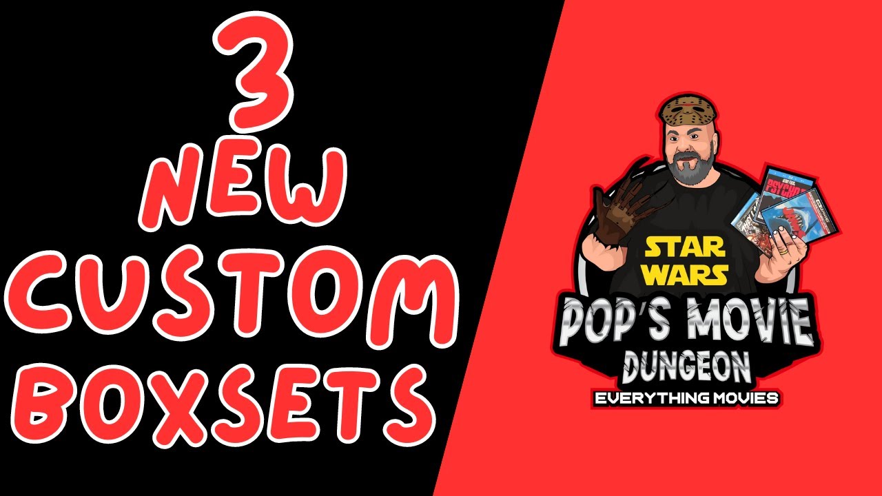 3 New Custom Movie Boxsets - YouTube