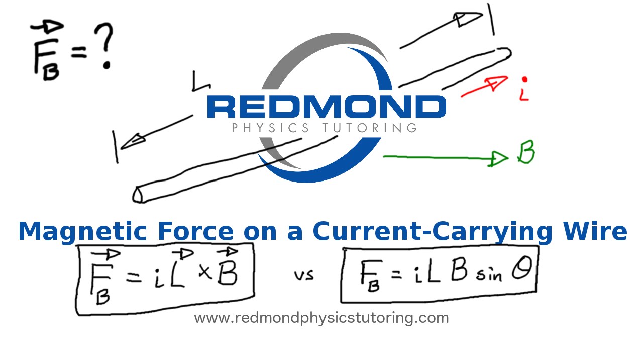 Magnetic Force on a Current-Carrying Wire - YouTube
