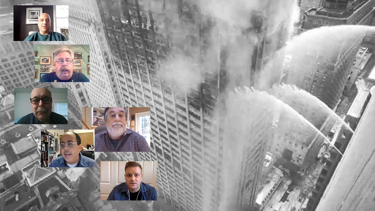 One Meridian Plaza Fire - YouTube