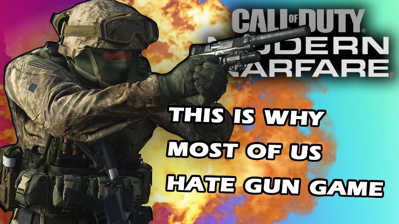 Call of Duty Modern Warfare - Funny Moments | Gun game makes me wanna ...