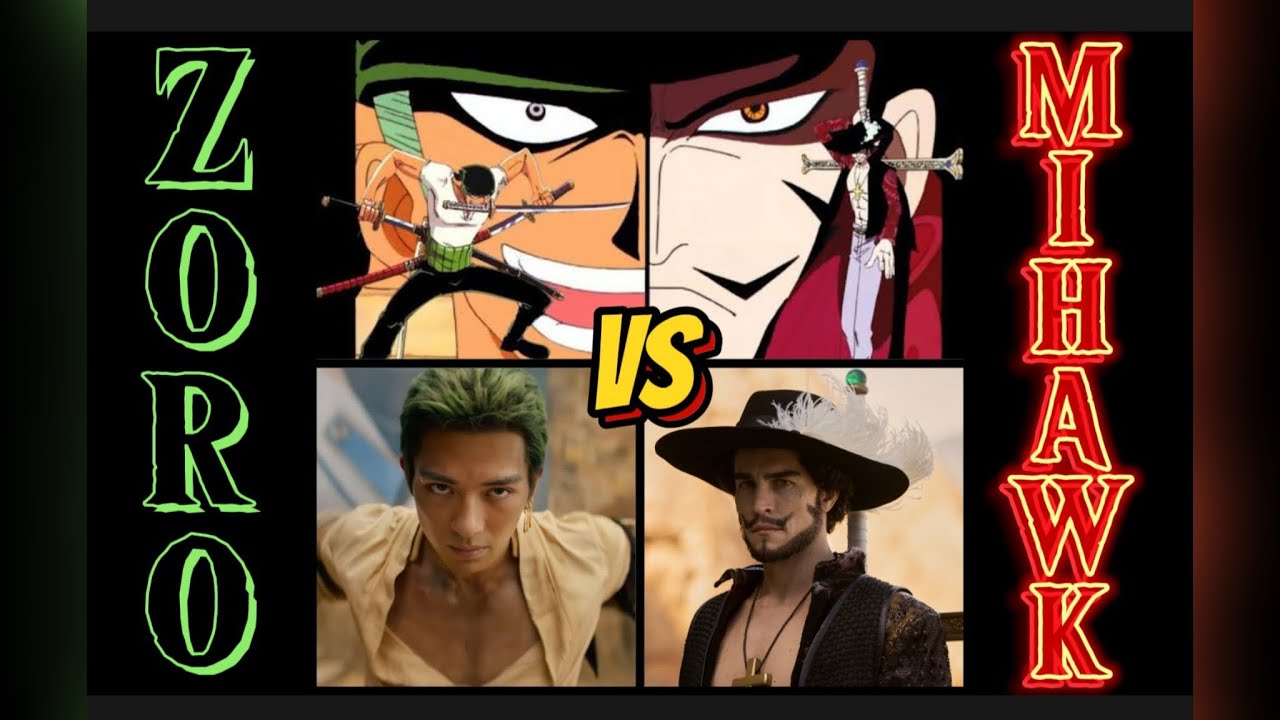 ZORO vs MIHAWK | Live Action vs Anime | Movie Clip HD | 2023 - YouTube