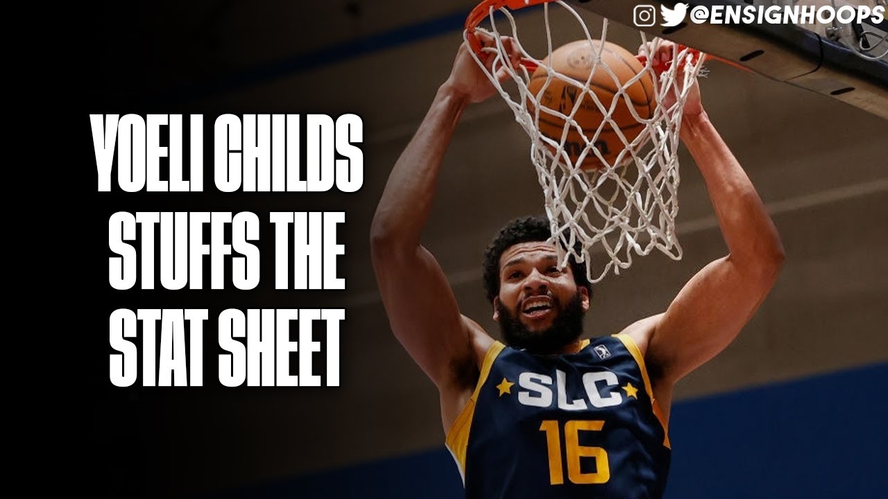 Yoeli Childs Stuffs the Stat Sheet Against RGV Vipers - YouTube