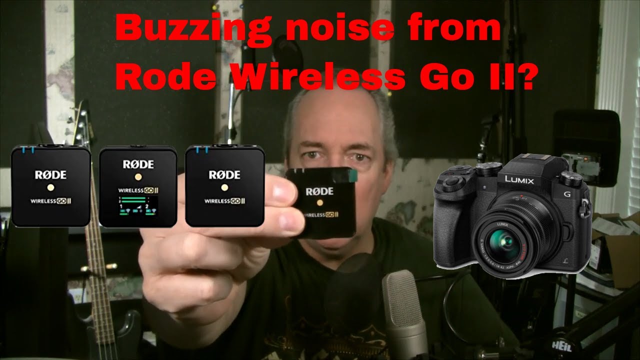 Fix For Rode Wireless Go II Buzzing Noise - YouTube