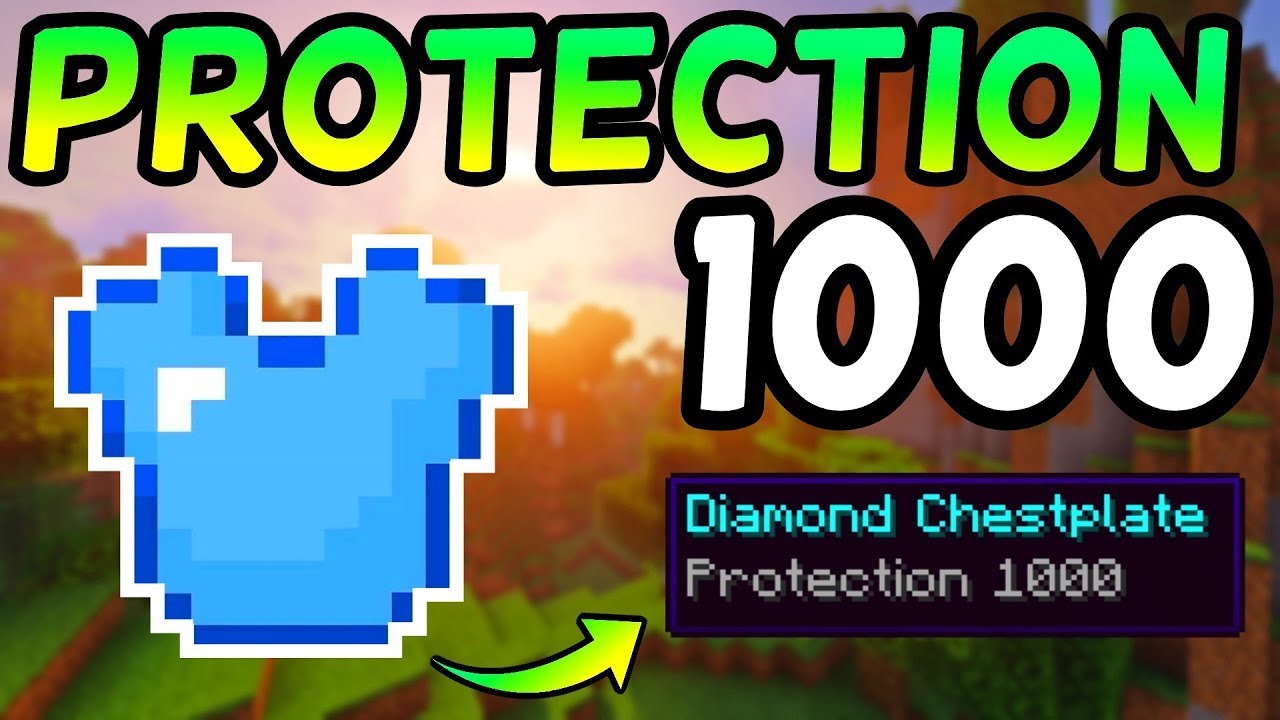 How To Get Protection 1000 Armor [ Minecraft ] - YouTube