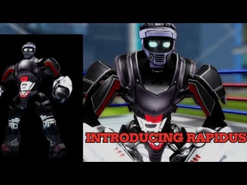 RAPIDUS CUSTOM MADE BOT ATOM FINAL FORM (REAL STEEL CHAMPIONS) 🥊 - YouTube
