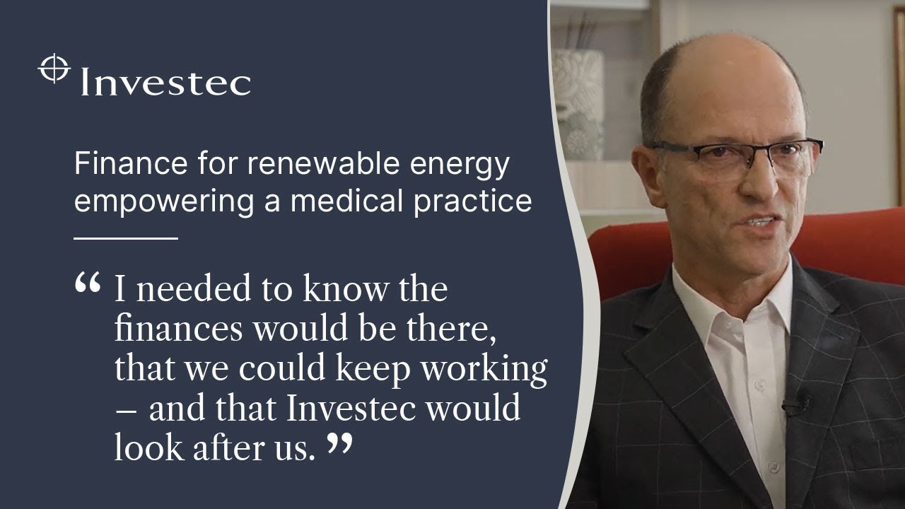 Sustainable Solutions: Dr. Danie Botha | Investec - YouTube