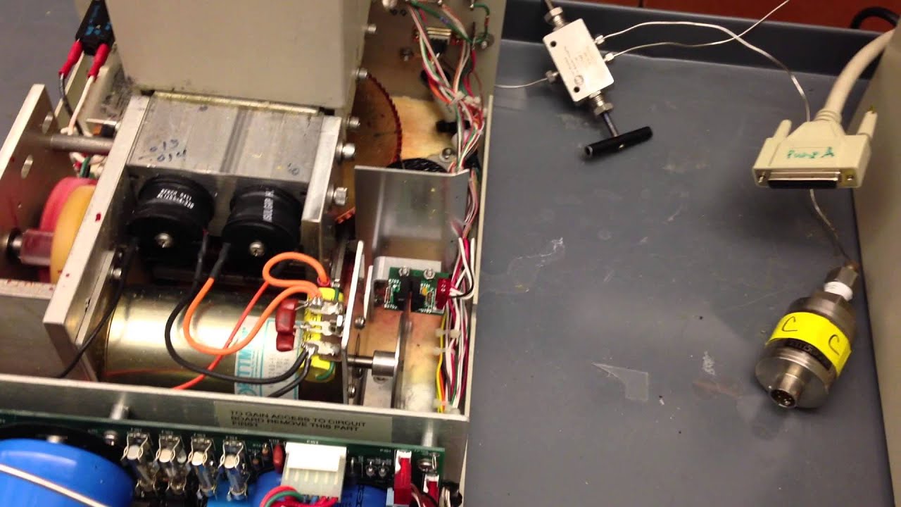 ISCO Syringe Pump Model 260D Innerworkings - YouTube