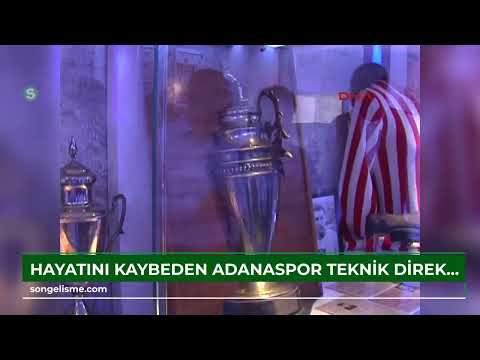 Hayatını kaybeden Adanaspor Teknik Direktörü Sol Bamba'nın  ARŞİV görüntüleri