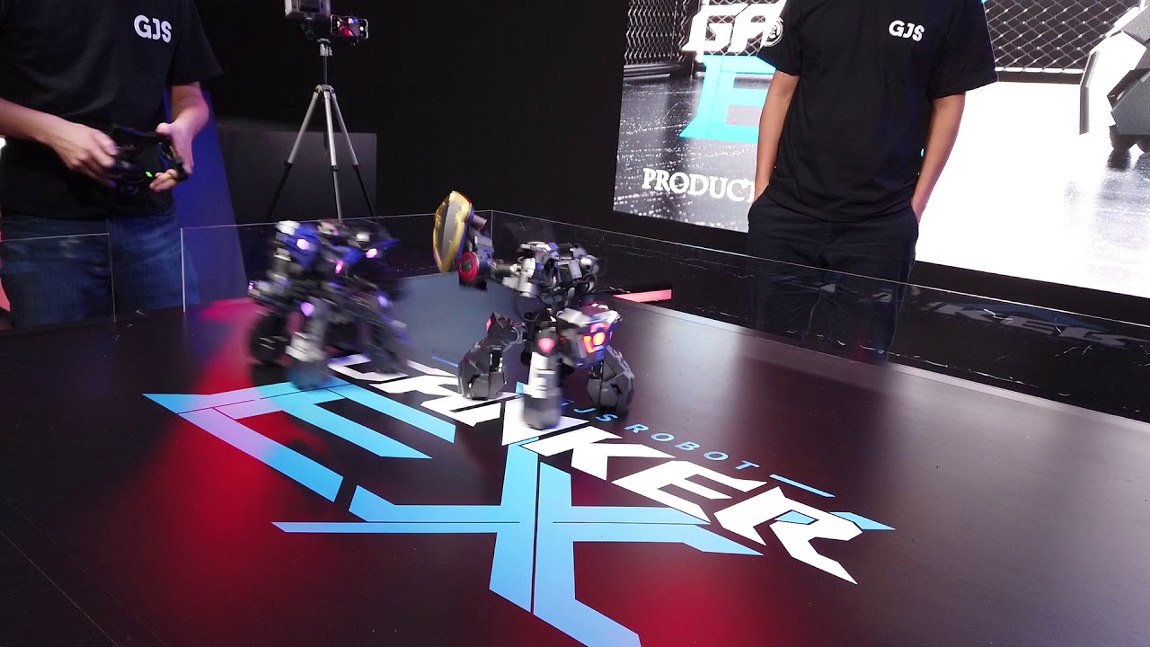 GJS ROBOT GANKER EX 記者會 實機演示 1 - YouTube