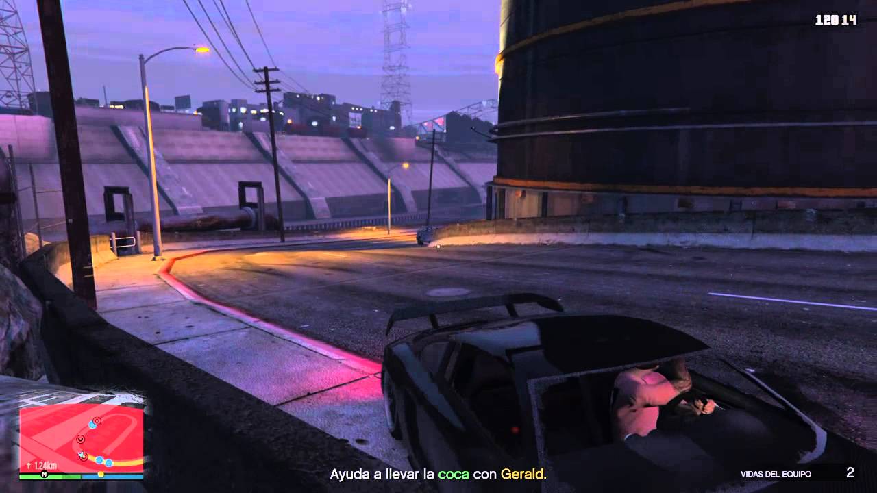Grand Theft Auto V - GTA Online - Mision "Gaseoso (Gerald)" - YouTube