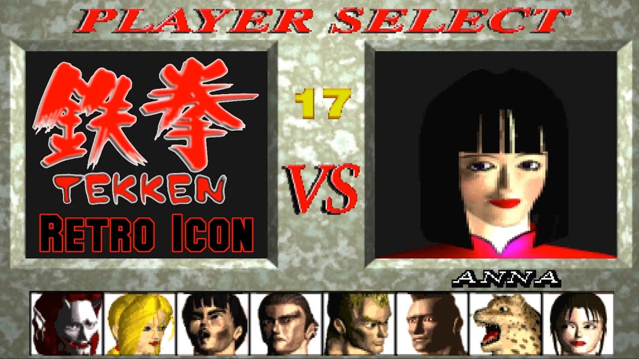 Tekken 1 - All Playable Characters - YouTube