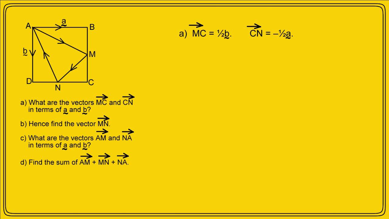 vector proof 1 - YouTube