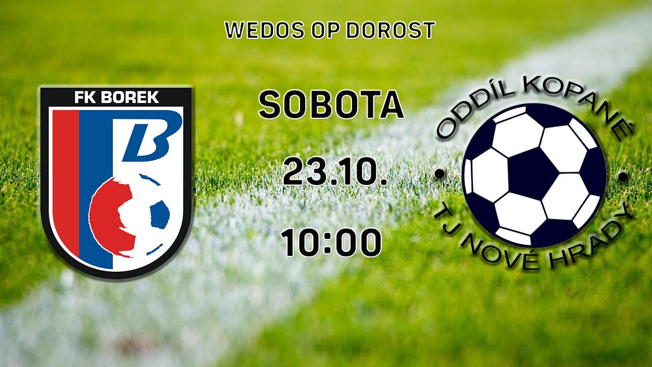 FK Borek - TJ Nové Hrady - YouTube