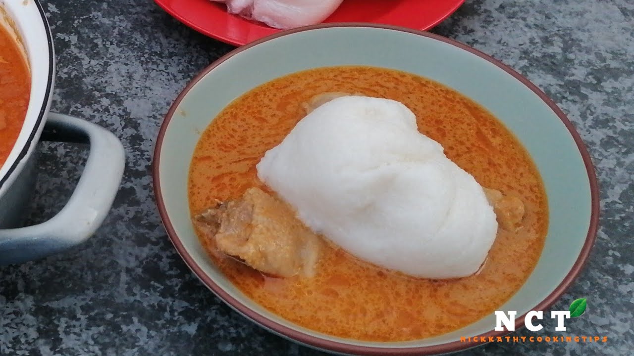 Simple Rice Balls / How To Make Omo Tuo / Ghana Food / Lunch Food / NCT ...