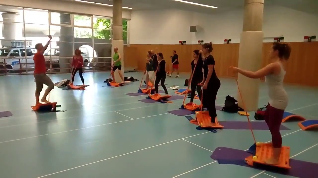 Postural YOGA Balance TBOW® Tband by IvanFarre-Sanchez 1 - YouTube