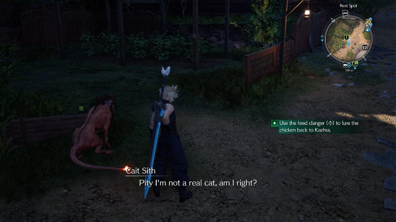 FINAL FANTASY VII REBIRTH - Cait Sith pronunciation - YouTube