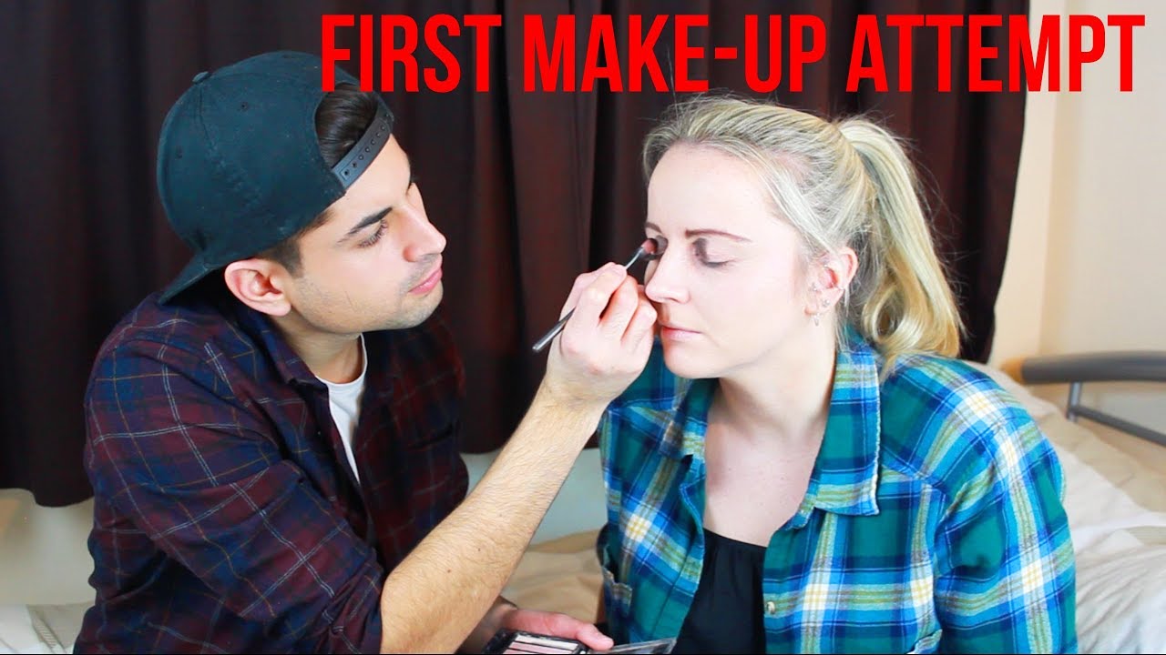 First Make Up Attempt.. EVER! - YouTube