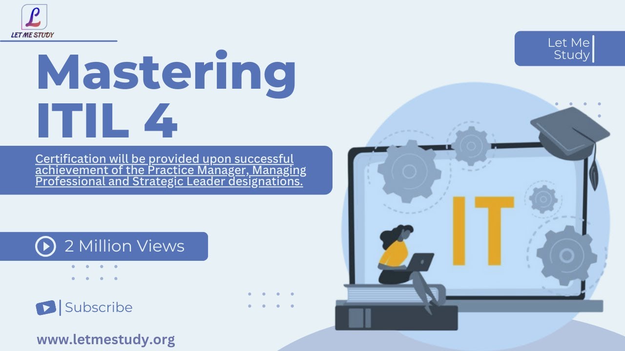 Mastering ITIL 4(Achieving the ITIL®4 Master Designation) - YouTube