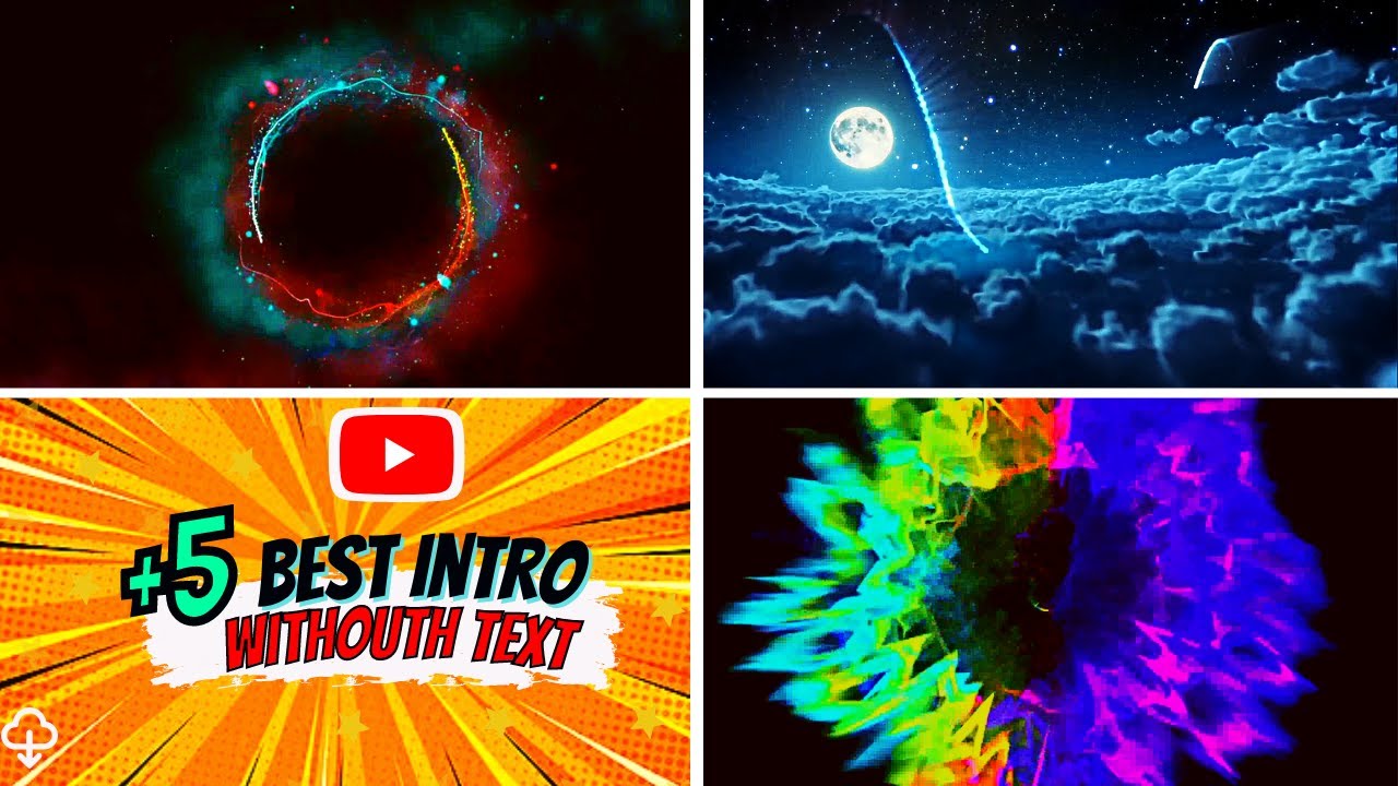 🔴TOP +5 intro Template || NO Text || NO Copyright # 36 - YouTube
