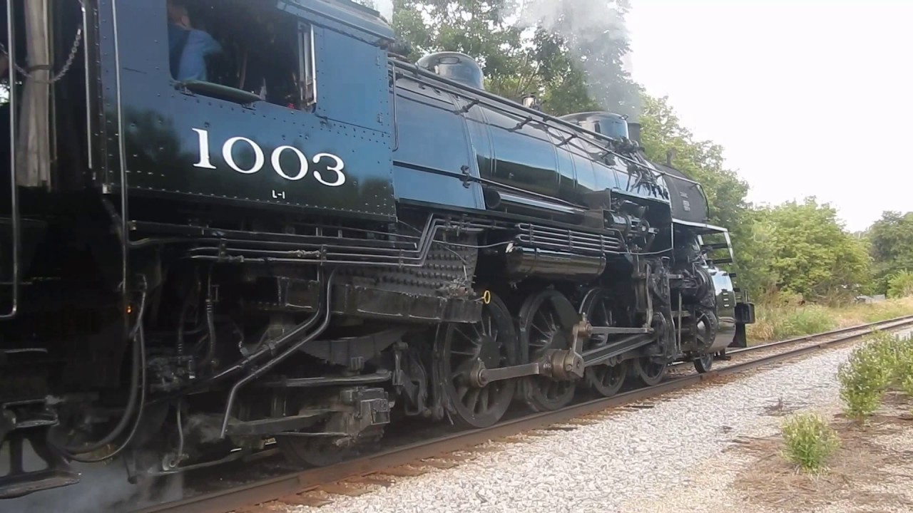 Soo Line 1003 Steam Train 8/13/2017 - YouTube