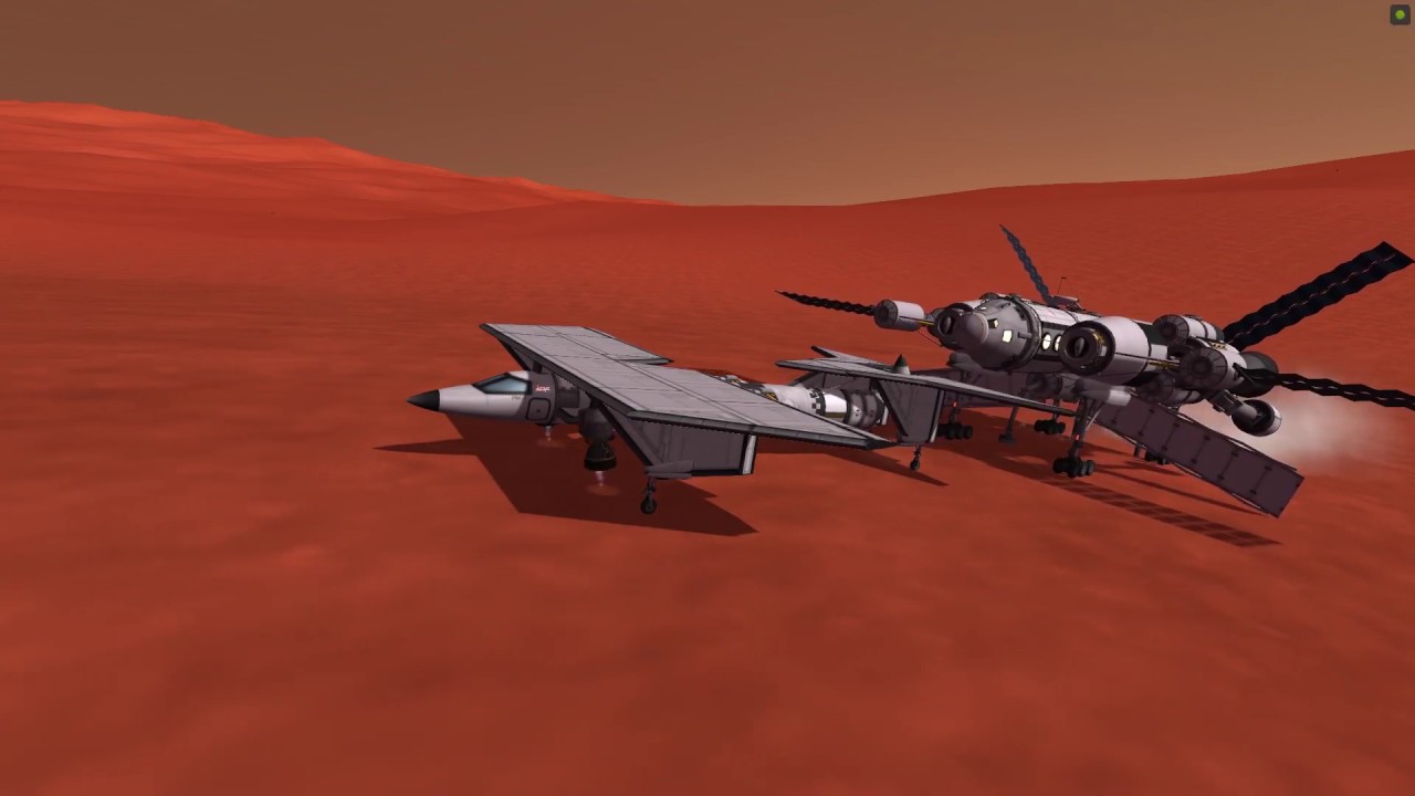 VTOL Interplanetary Tug is a surface-based fuel depot! Plus VTOL Duna ...