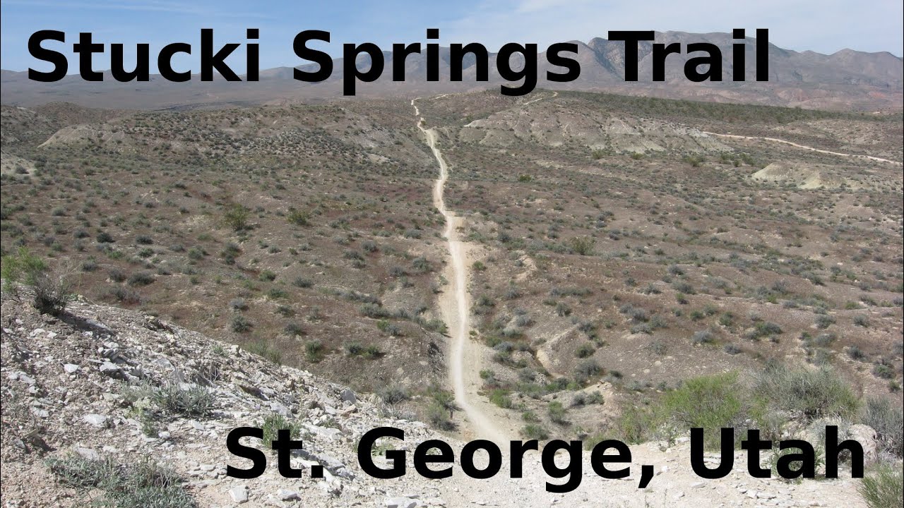 Mountain Biking: Down Stucki Springs Trail, St. George Utah - YouTube