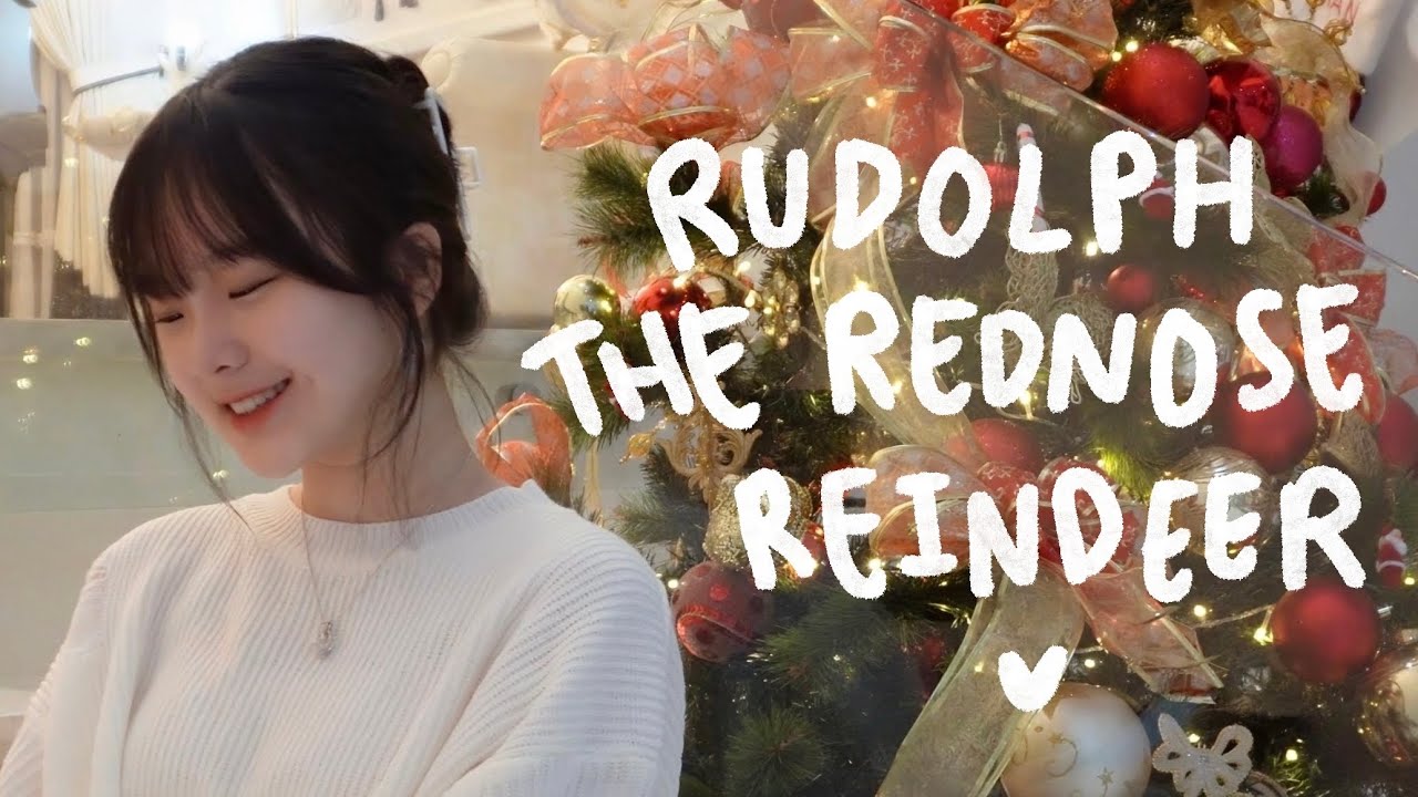 Rudolph The Rednose Reindeer || Nadine Abigail Cover - YouTube