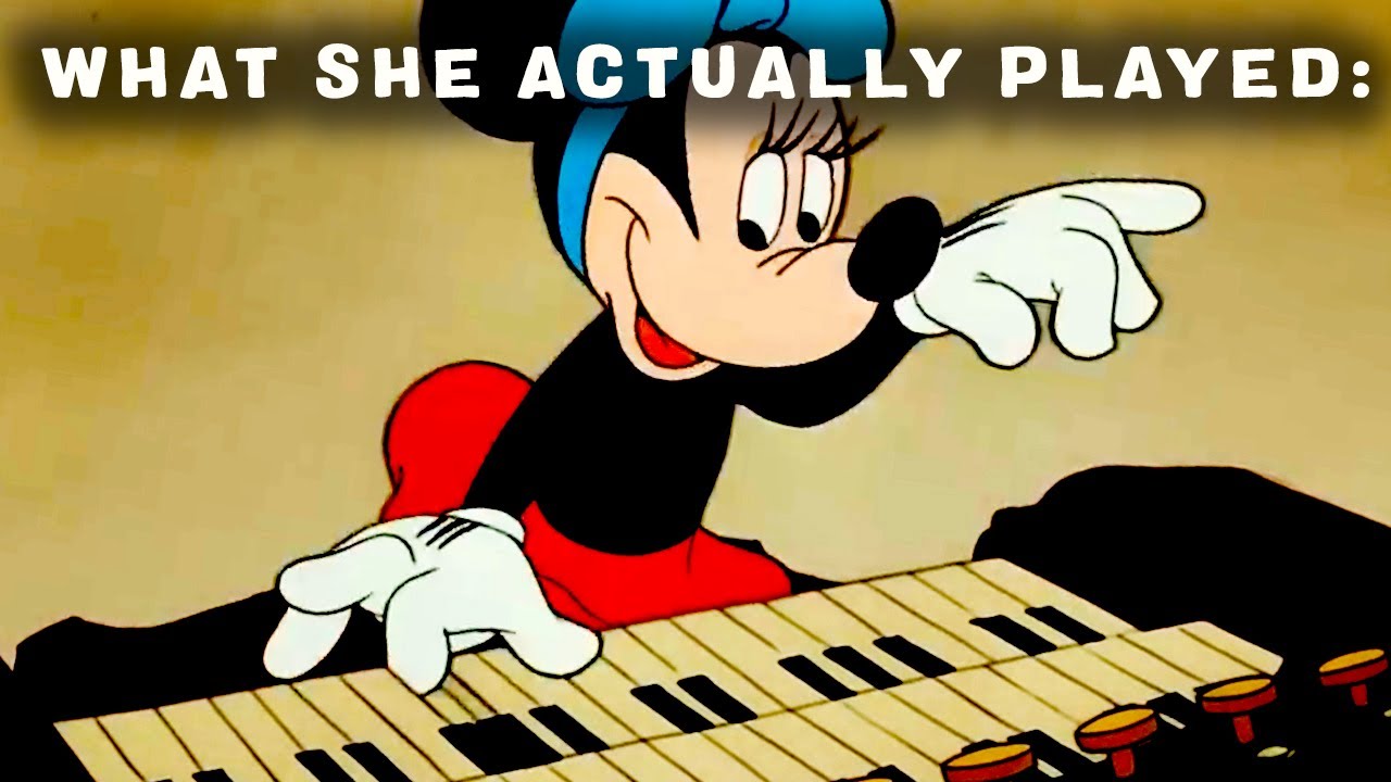They Animated The Piano Correctly? (Mickey & Minnie Mouse) - YouTube